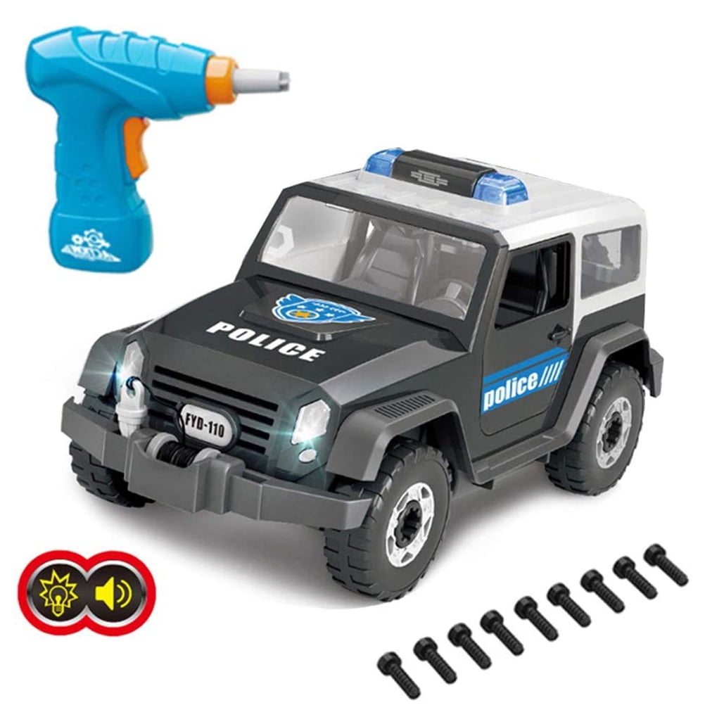Kids Assembly Model Car Kit Kids Drill Screws Toys Building Car With ...