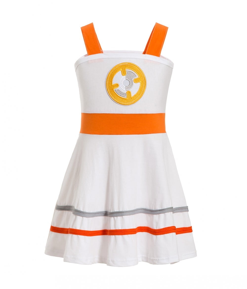 Kids BB-8 Costume Girls Dress Cosplay Costume BB8 dress - Walmart.com