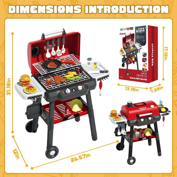 Kids Grill Playset