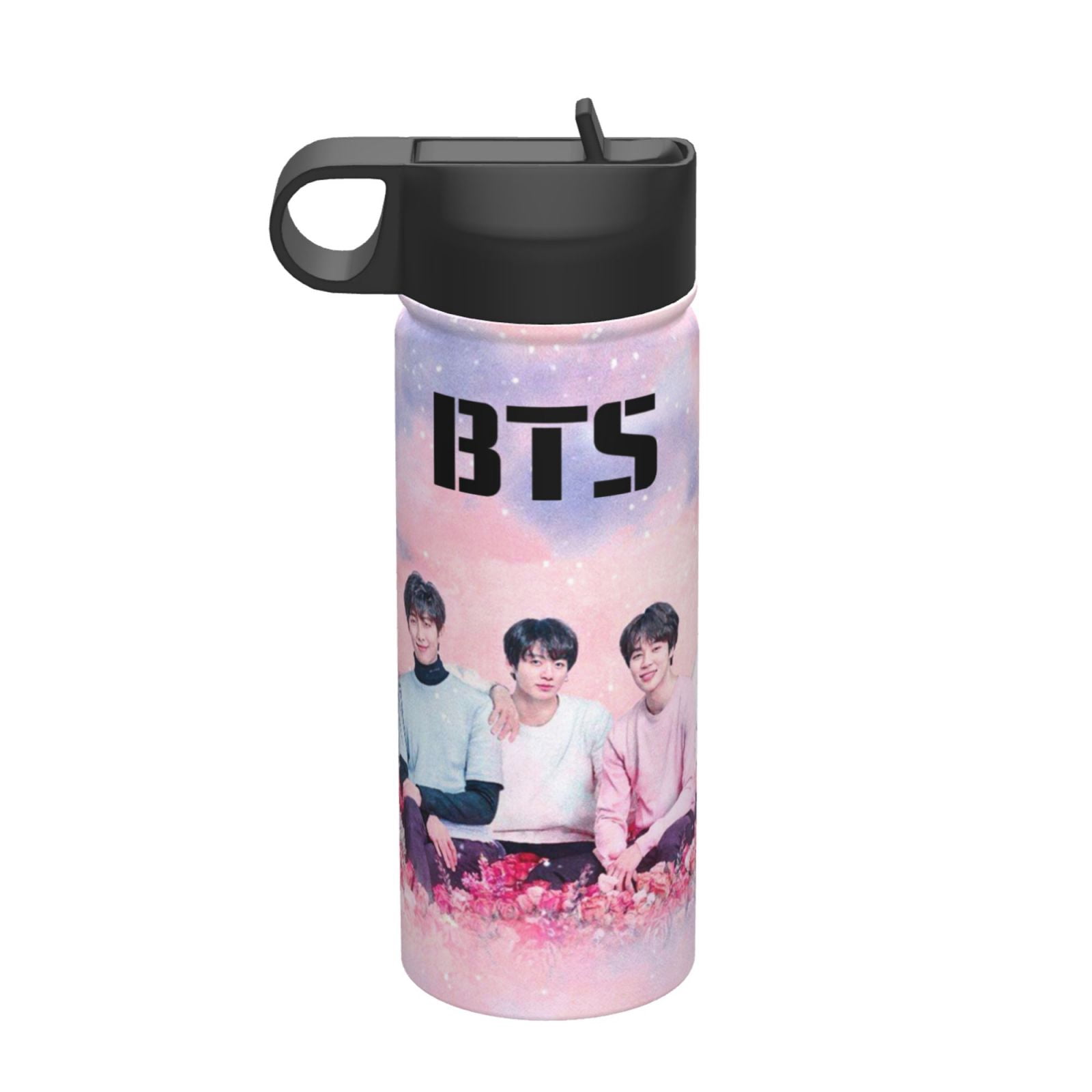 Kids BTS(95) Water Bottle Vacuum Insulated Stainless Steel Thermos ...