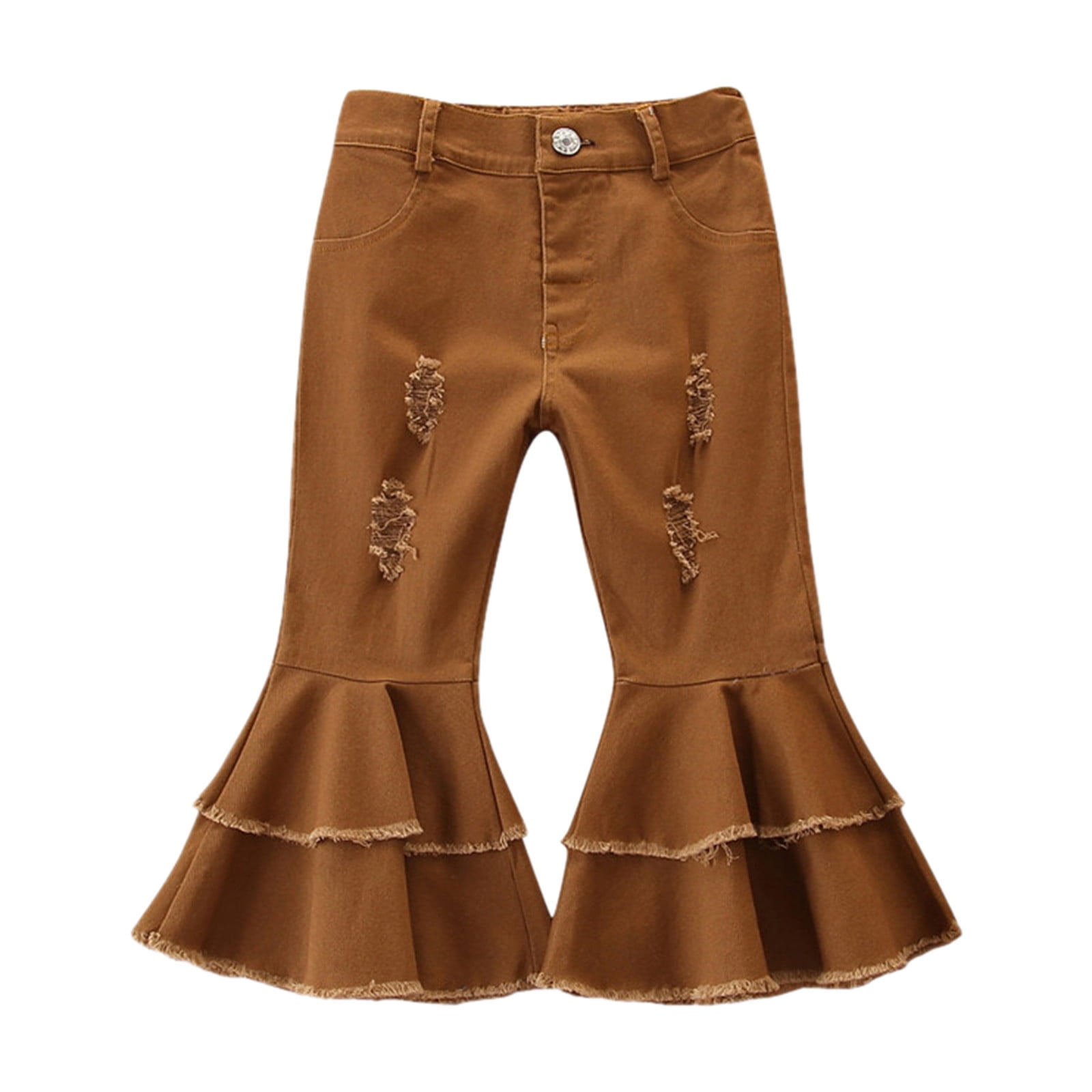 Kids Baby Cartoon Printing Pants Toddler Kids Baby Girls Children Flare ...