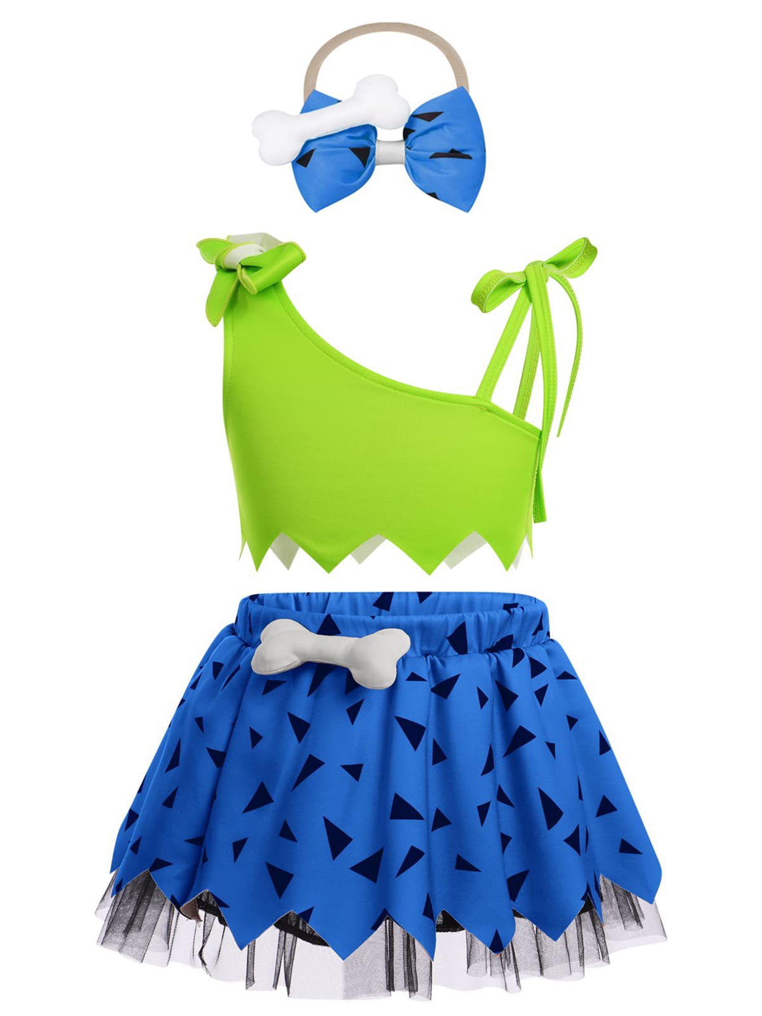 Kids Baby Caveman Costume Bam Bam Costume Historical Cavegirl Stone Age ...