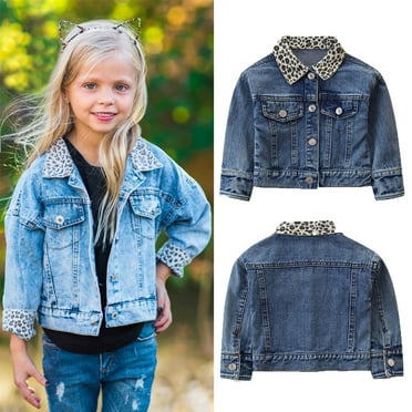 The Children's Place Baby & Toddler Girl Denim Jacket - Walmart.com