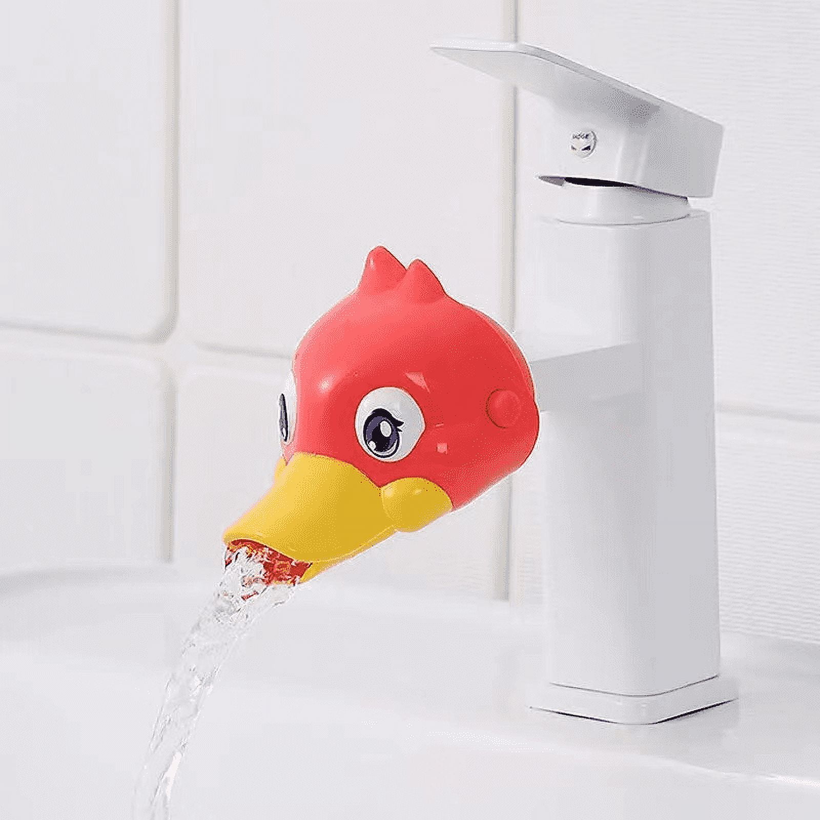 Kids Baby Nerdy Duck Cartoon Tap Extender Kids Handwashing Bathroom ...