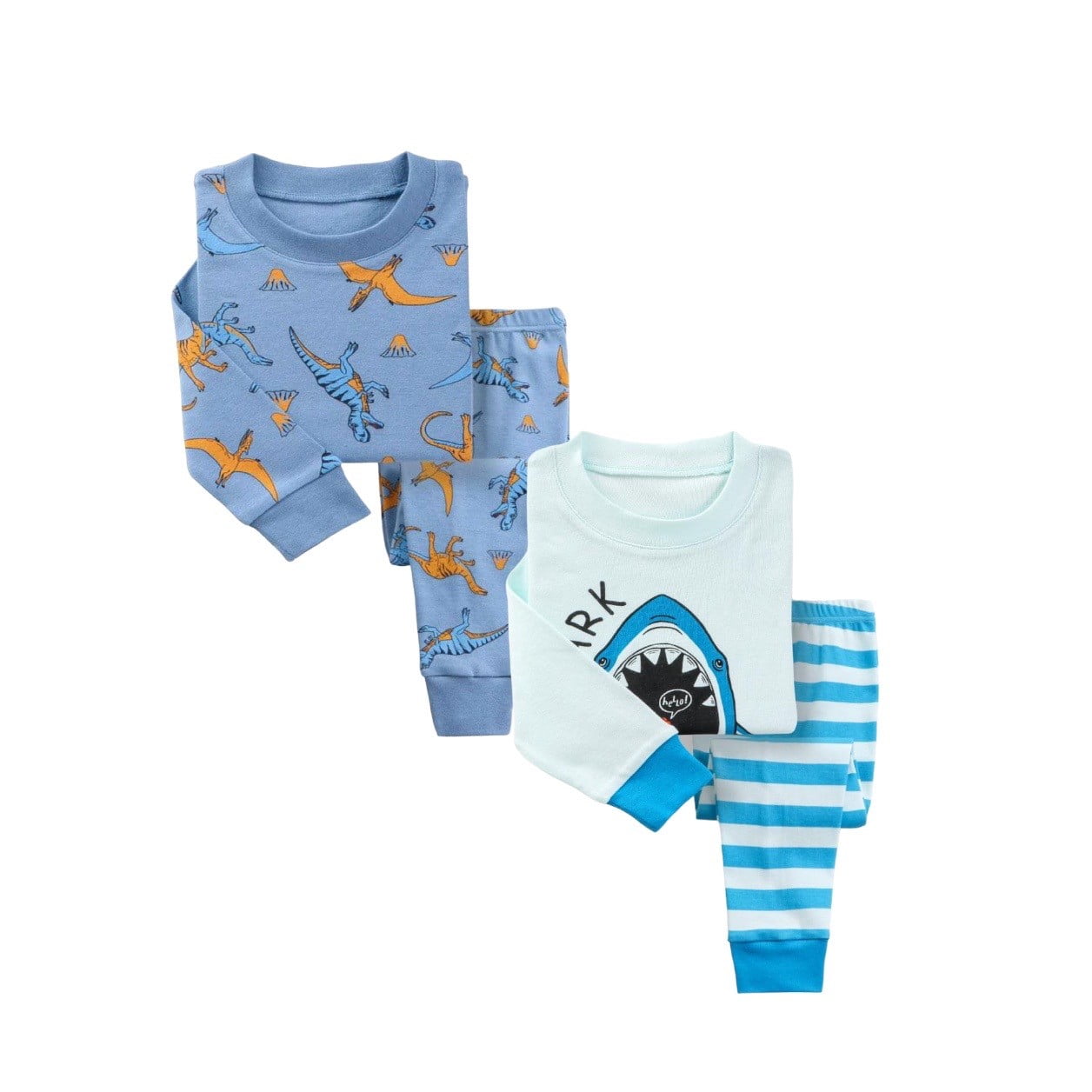 Kids Baby Toddler Boy Pajamas Pjs Clothes Sleepwear Super Soft Snug Fit ...