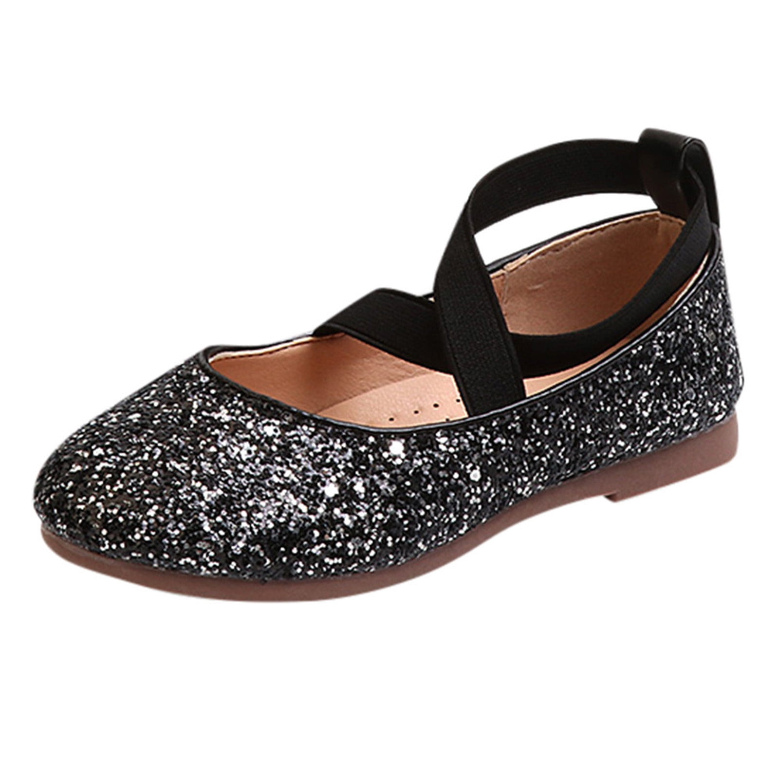 Kids Baby Toddler Girls Sequins Bling Princess Shoes Dancing Shoes Baby ...