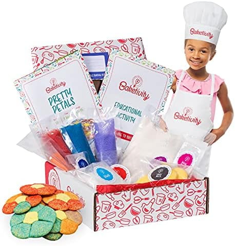 Kids Baking Set, Meal Cooking Party Supply Kit for Teens, Real Fun ...
