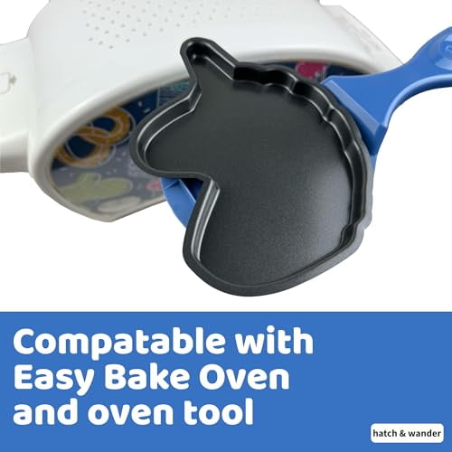 Kids Baking Set compatible with Easy Bake Oven | Fun Oven Pan Set of 4 ...