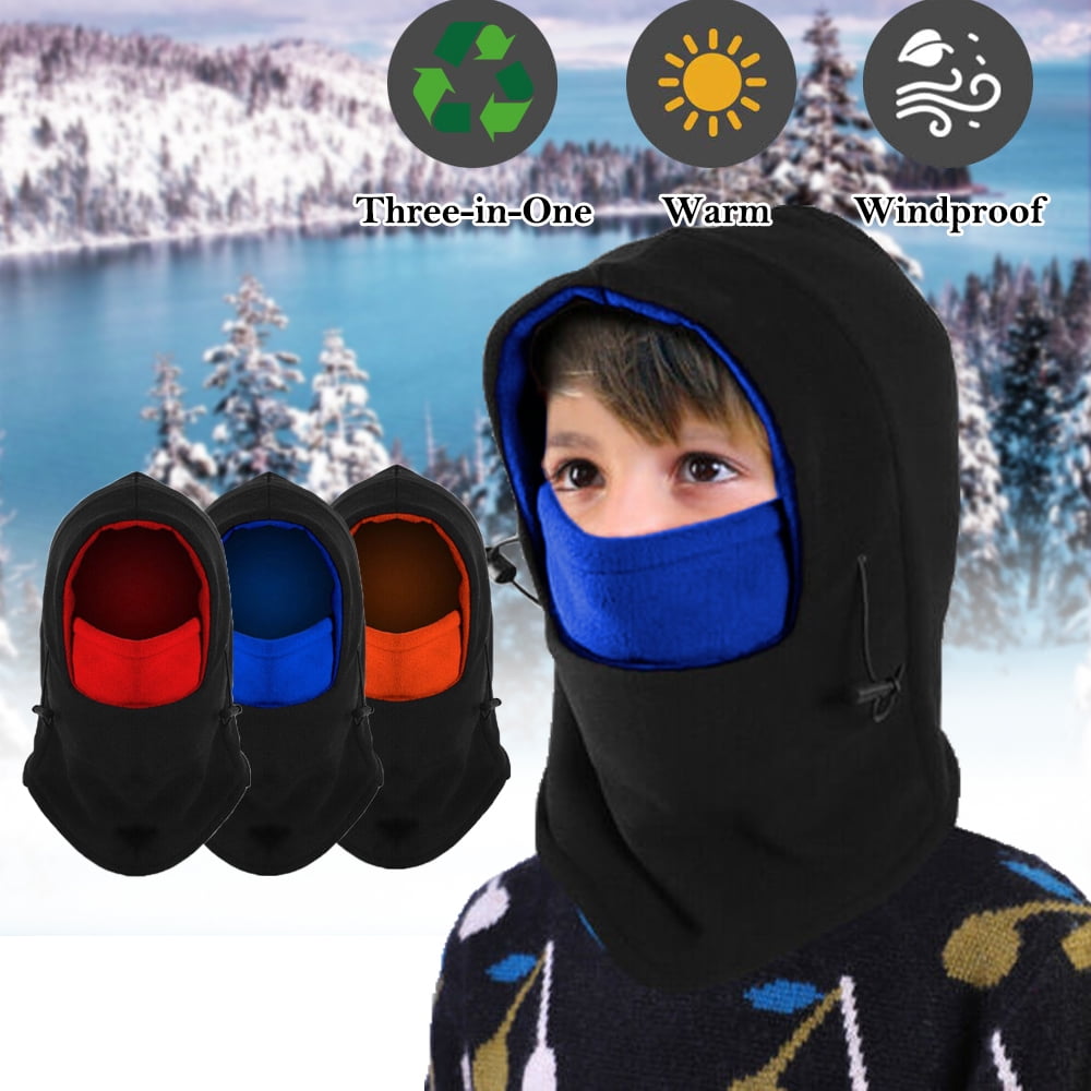 AYAMAYA Kids Insulated Balaclava, Windproof Ski Mask, Full Coverage ...