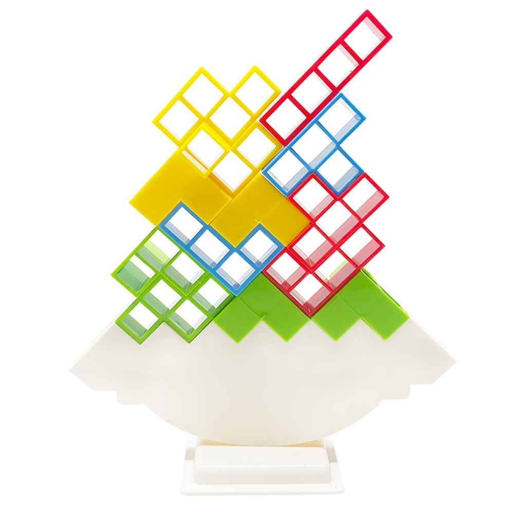 Kids Balance Game Swing Blocks Colorful Stacking Puzzle Game Toy ...