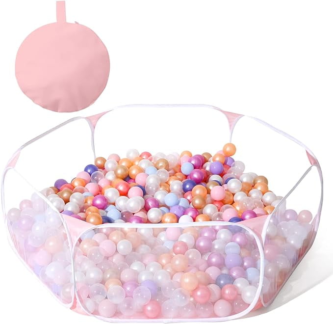 Kids Ball Pit Large Pop Up Children Ball Play Tent for Toddlers Girls ...