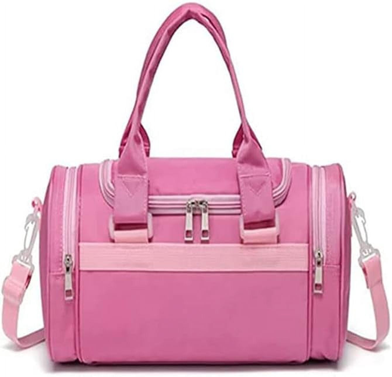Kids Ballet Dance Bag Toy Bag Girls Small Duffel Bag Pink 14x7x7inches ...