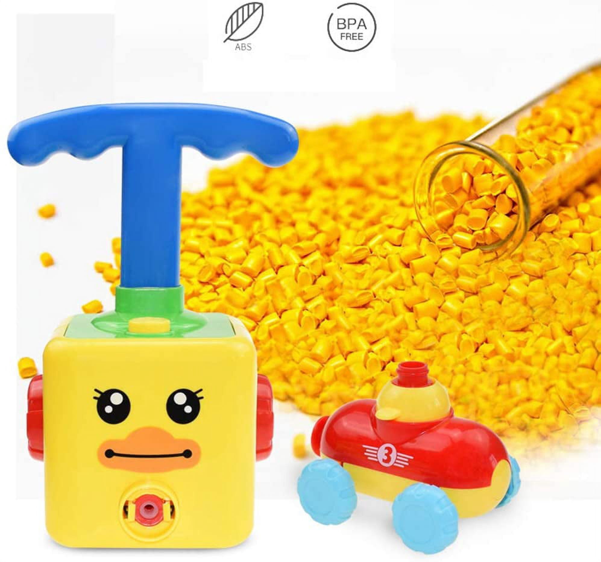 Kids Balloon Car Toy, Inertial Power Ball Car for Kids, Science Car ...