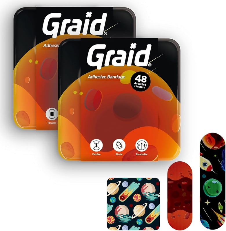 Kids Bandages | Adhesive Flexible Fabric Waterproof Bandages | Assorted ...