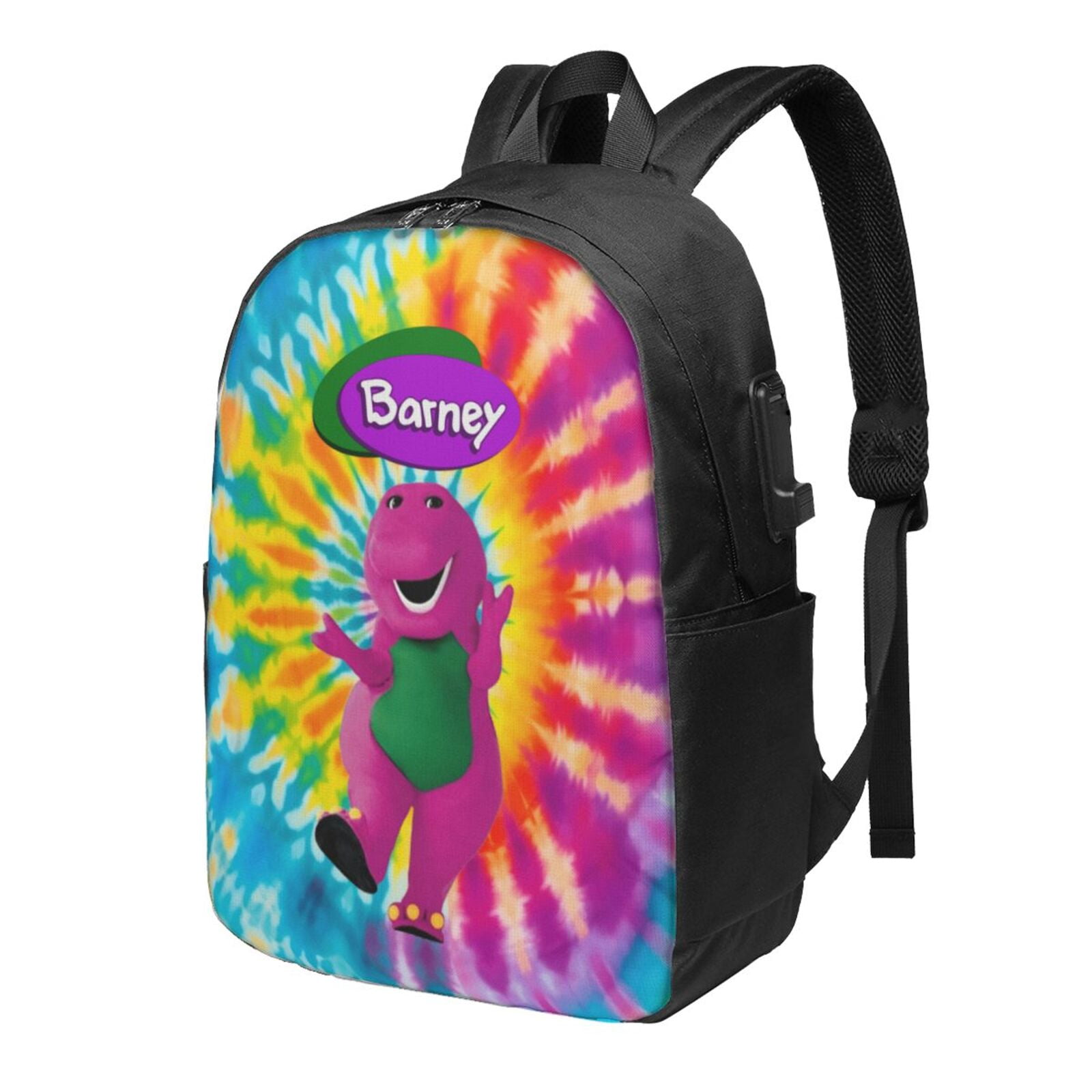 Barney and Friends Backpack Bookbags with U-SB Charg-ing Port Bag Daily ...