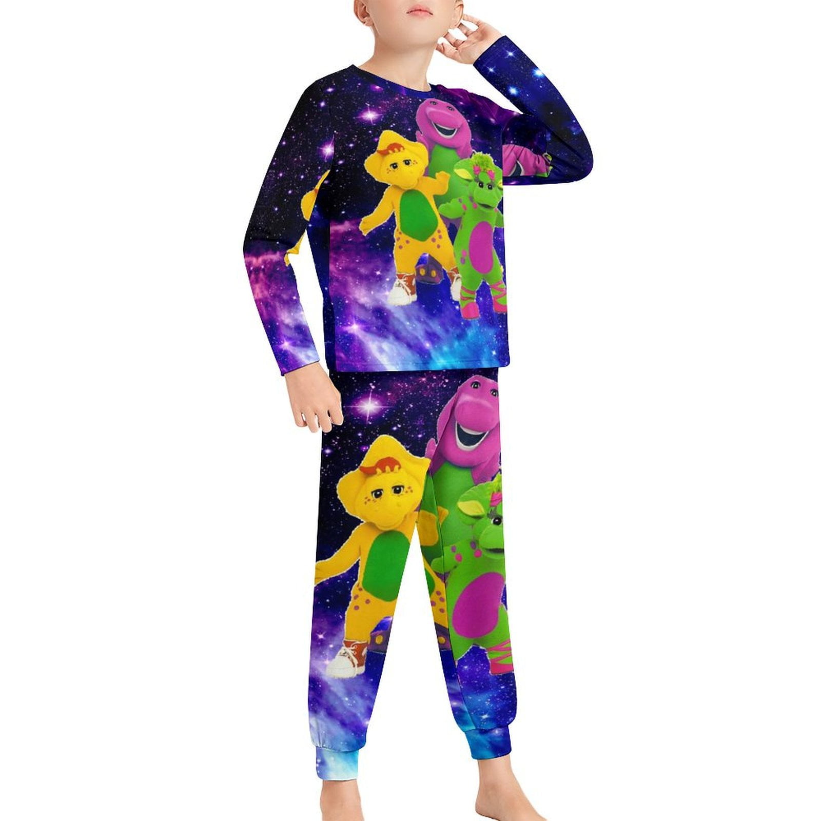 Kids Barney And Friends Pajamas 2 Pieces Pjs Kids Sleepwear Clothes ...