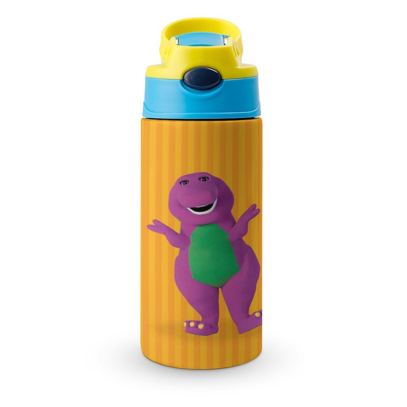 Kids Barney And Friends Water Bottle Cartoon Insulated Water Bottle ...