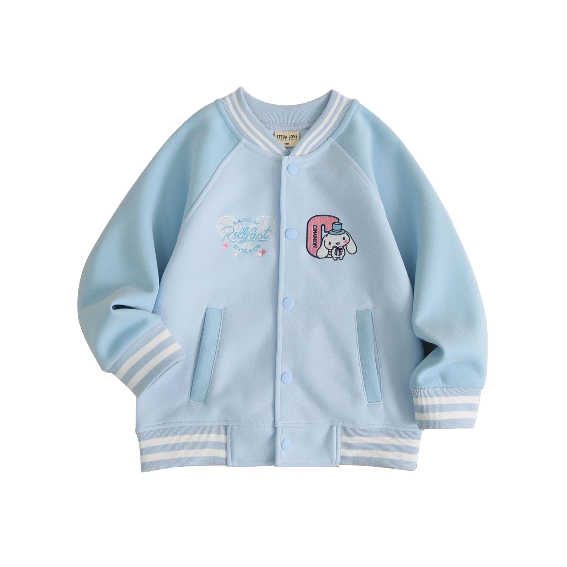 Kids Baseball Jacket School Varsity Uniform, Cinnamoroll Casual ...