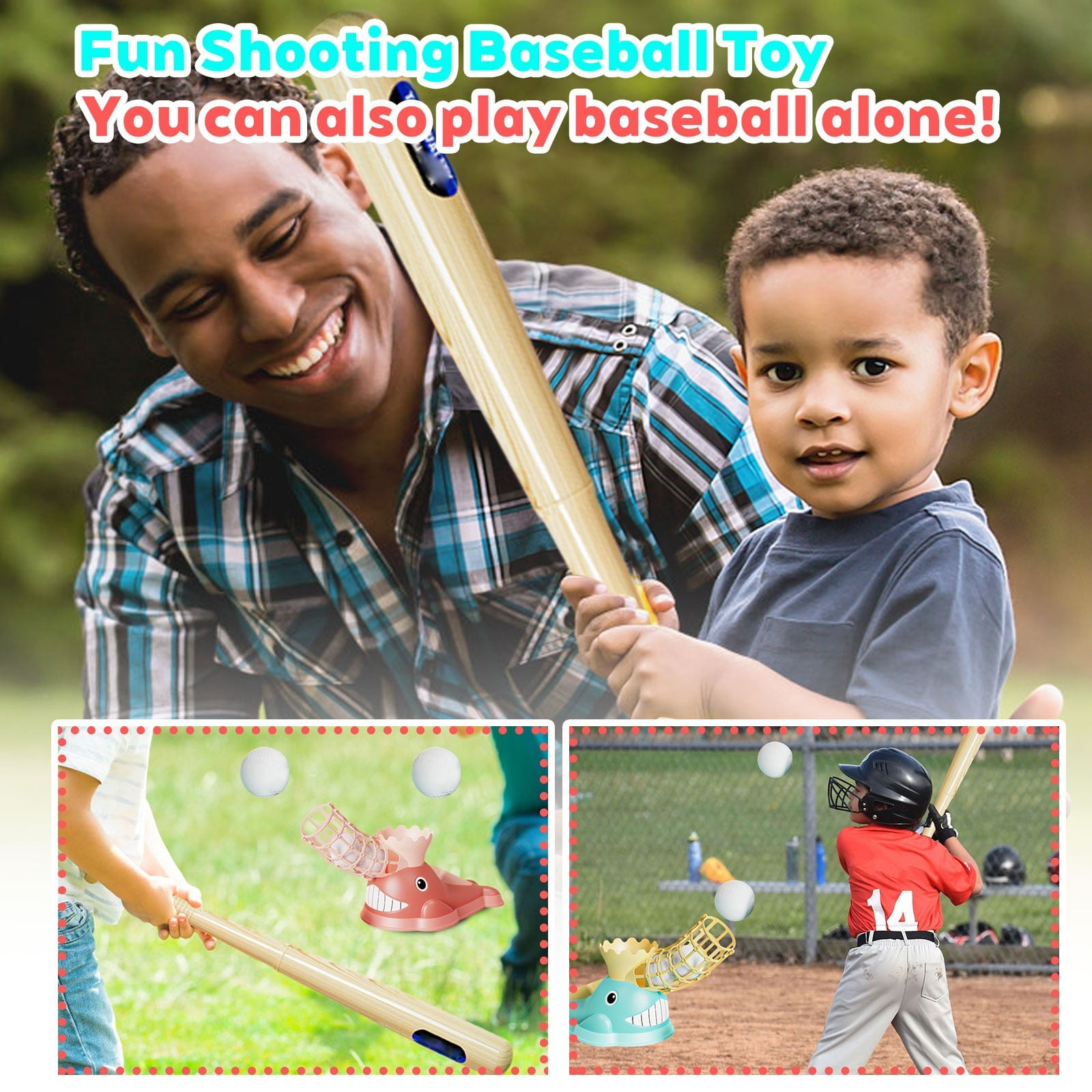Kids Baseball Pitching Machine Toy,Foot-operated Catapult Pitching ...
