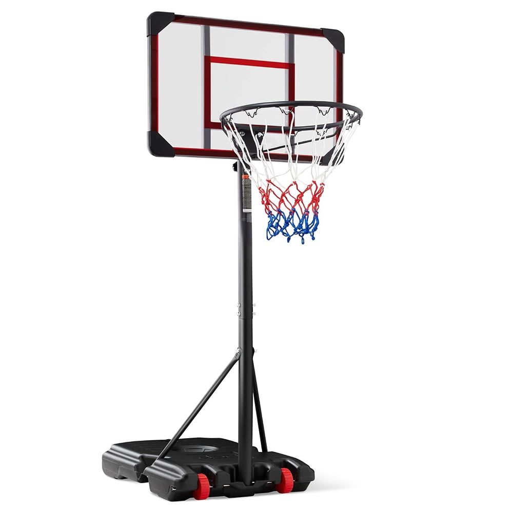 Kids Basketball Hoop, Adjusts from 70.5in to 82.3in, Compact Square ...