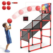 Majik Over The Door Double Shot Basketball with Arcade Scoring & Sound ...