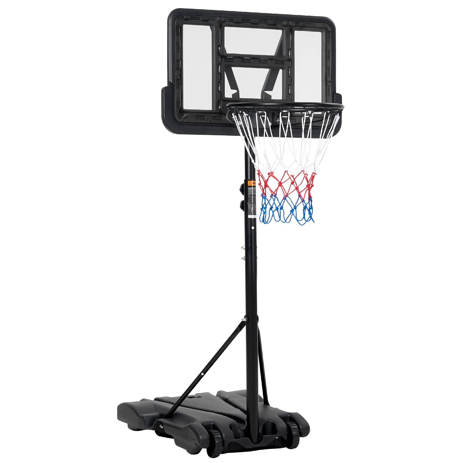 Kids Basketball Hoop,Outdoor Portable Adjustable Basketball Goal System ...