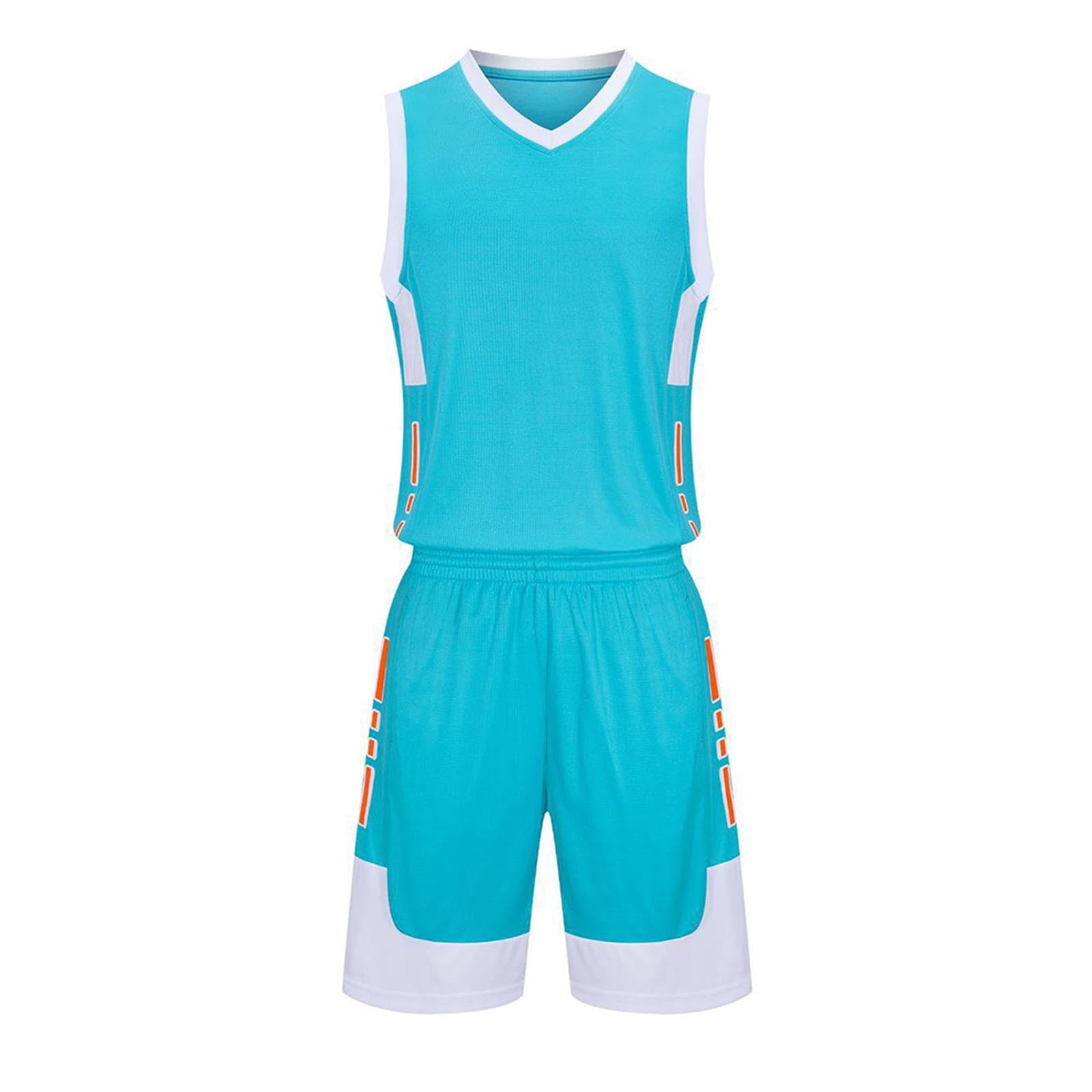Kids Basketball Jerseys Outfits Boys Summer Tracksuit 2 Piece Training ...