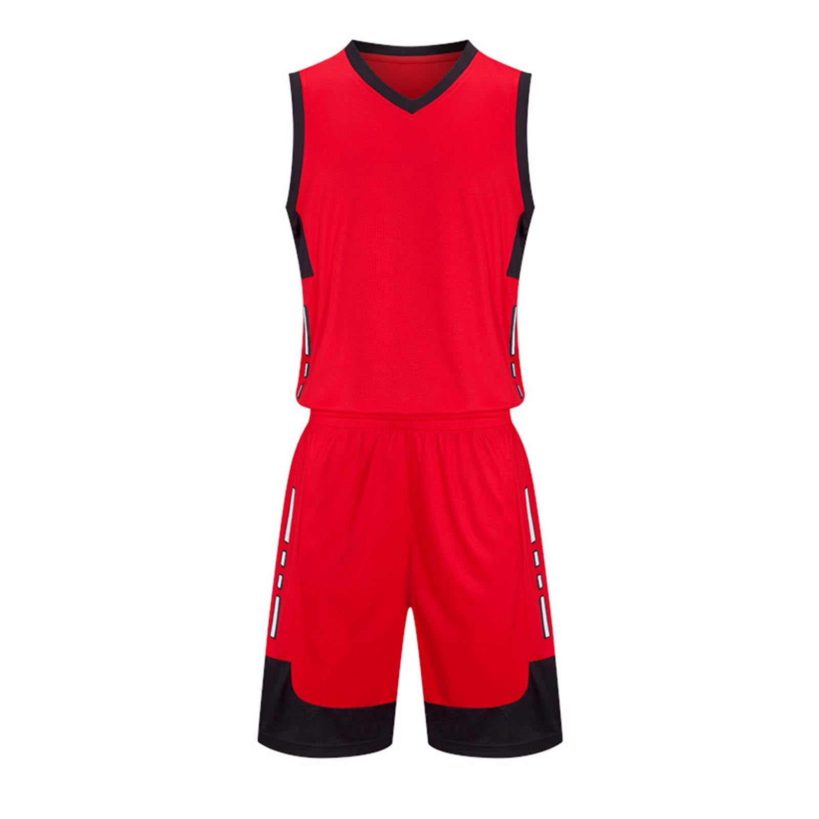 Kids Basketball Jerseys Outfits Boys Summer Tracksuit 2 Piece Training ...