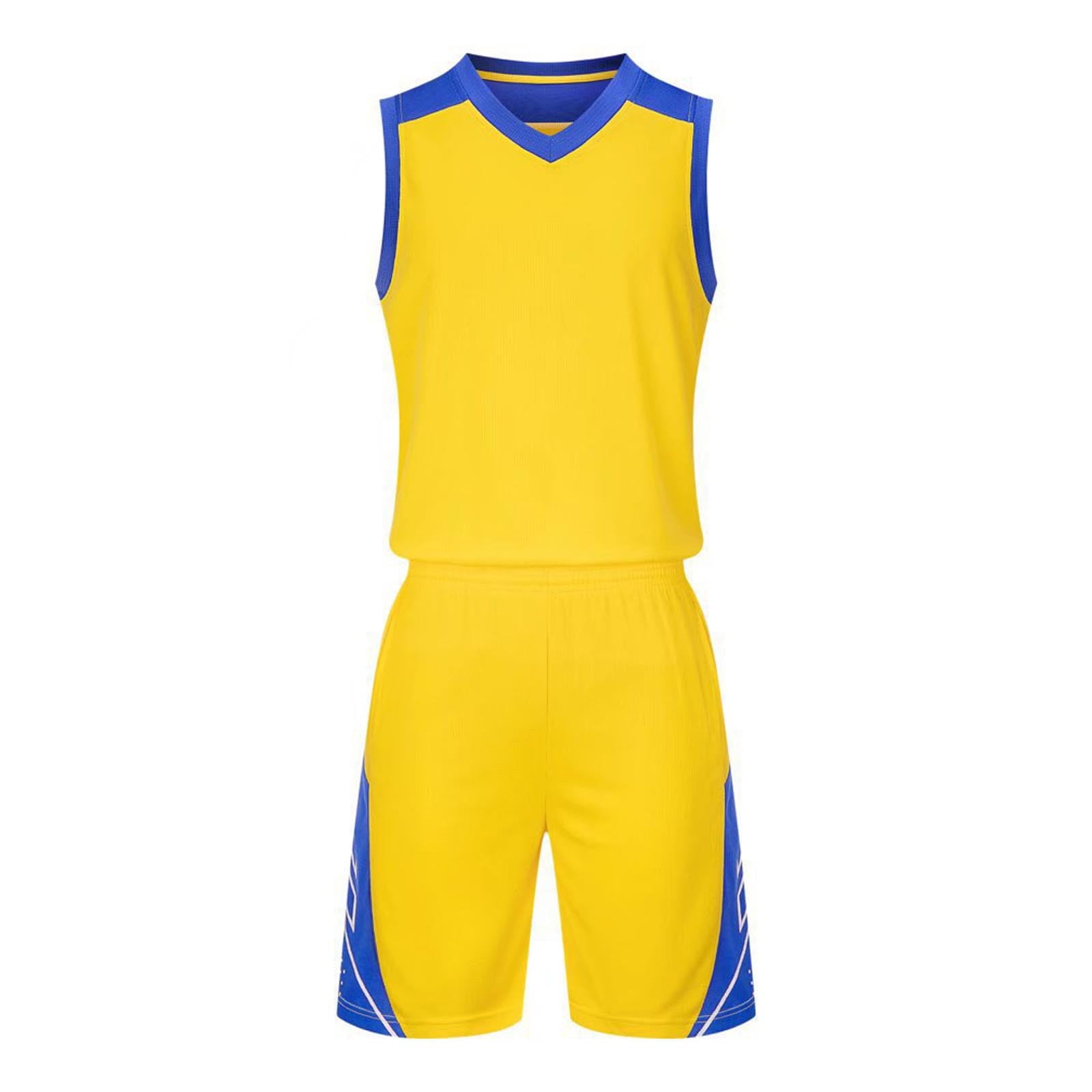 Kids Basketball Jerseys Outfits Boys Summer Tracksuit 2 Piece Training ...