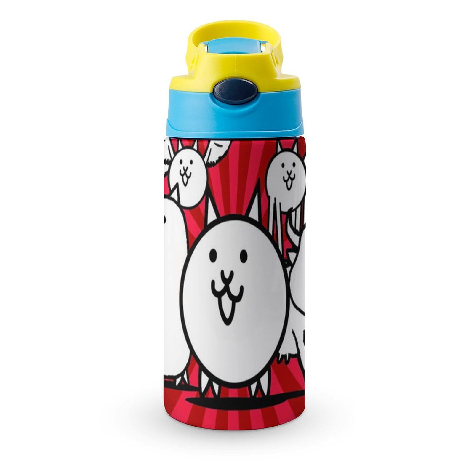Kids Bat-tle Cats Water Bottle Insulated Stainless Steel Water Bottles ...