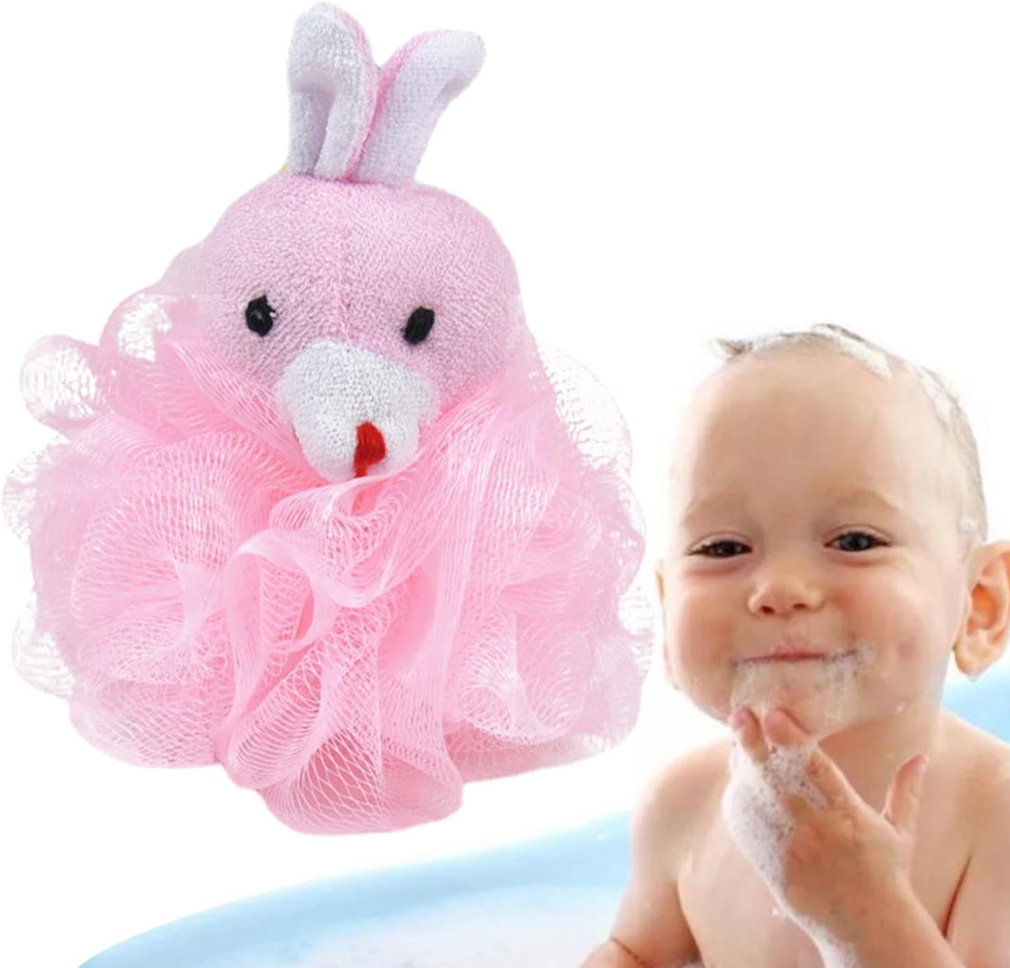 Kids Bath Sponge | Cartoon Kids Loofahs for Shower,Home Shower Ball ...