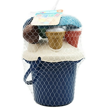 Fun Express Small Plastic Pails - Pink Sand Bucket for Indoor & Outdoor ...