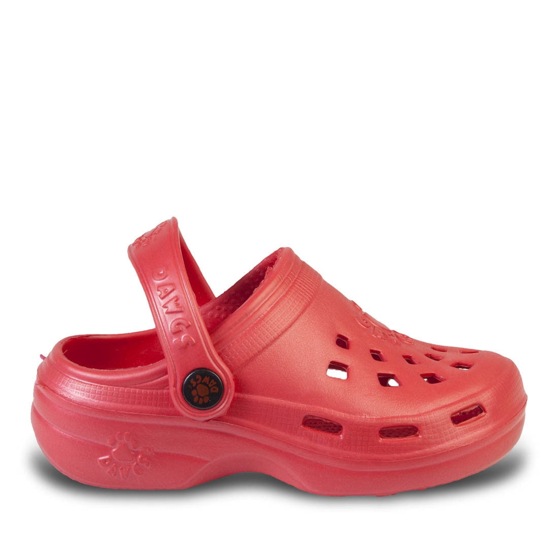 Kids' Beach Dawgs Clogs - Red - Walmart.com