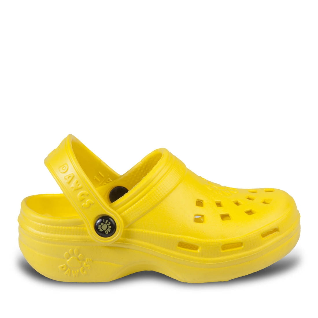 Kids' Beach Dawgs Clogs - Yellow - Walmart.com