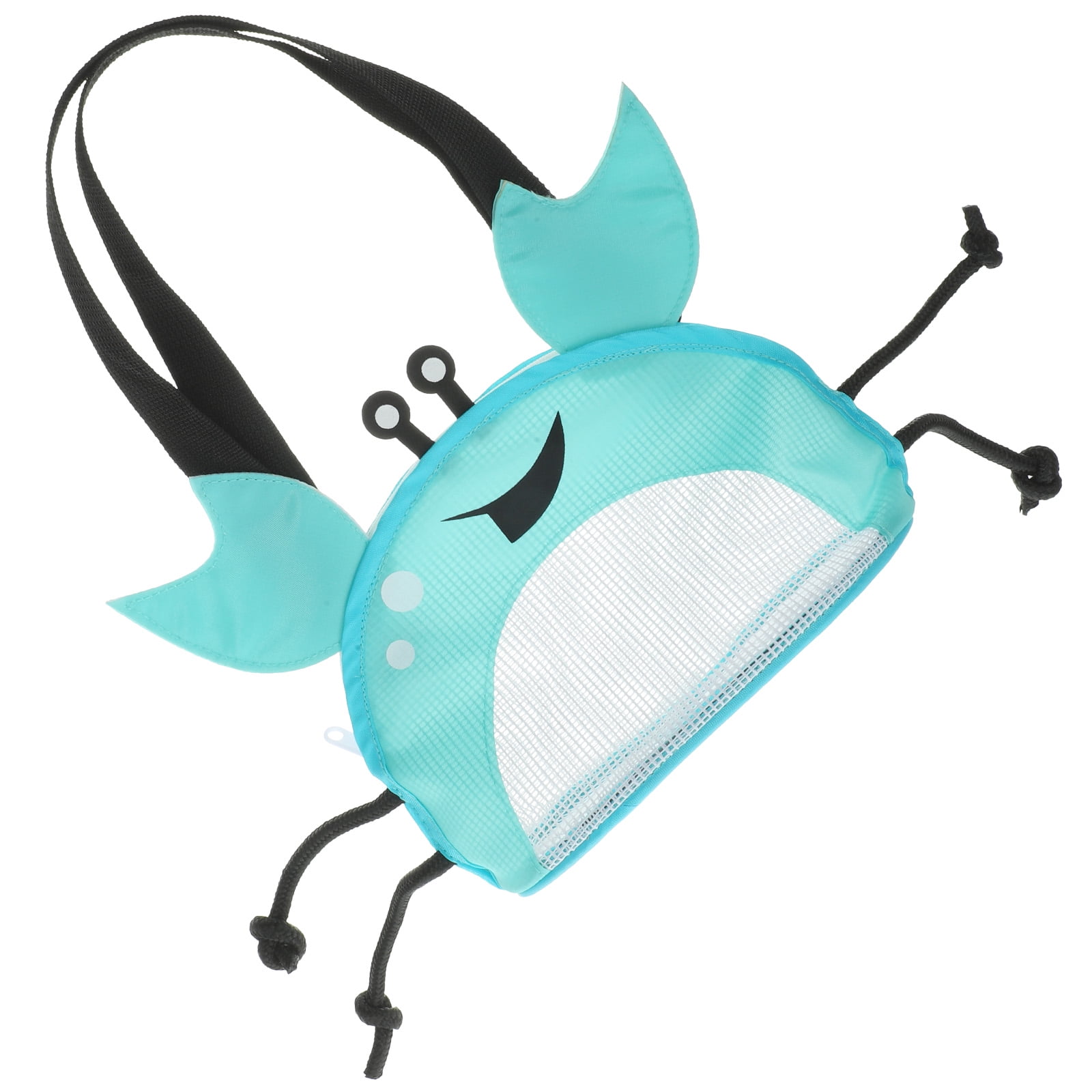 Kids Beach Shell Bag Mesh Organizer Children Mesh Beach Bag Portable ...