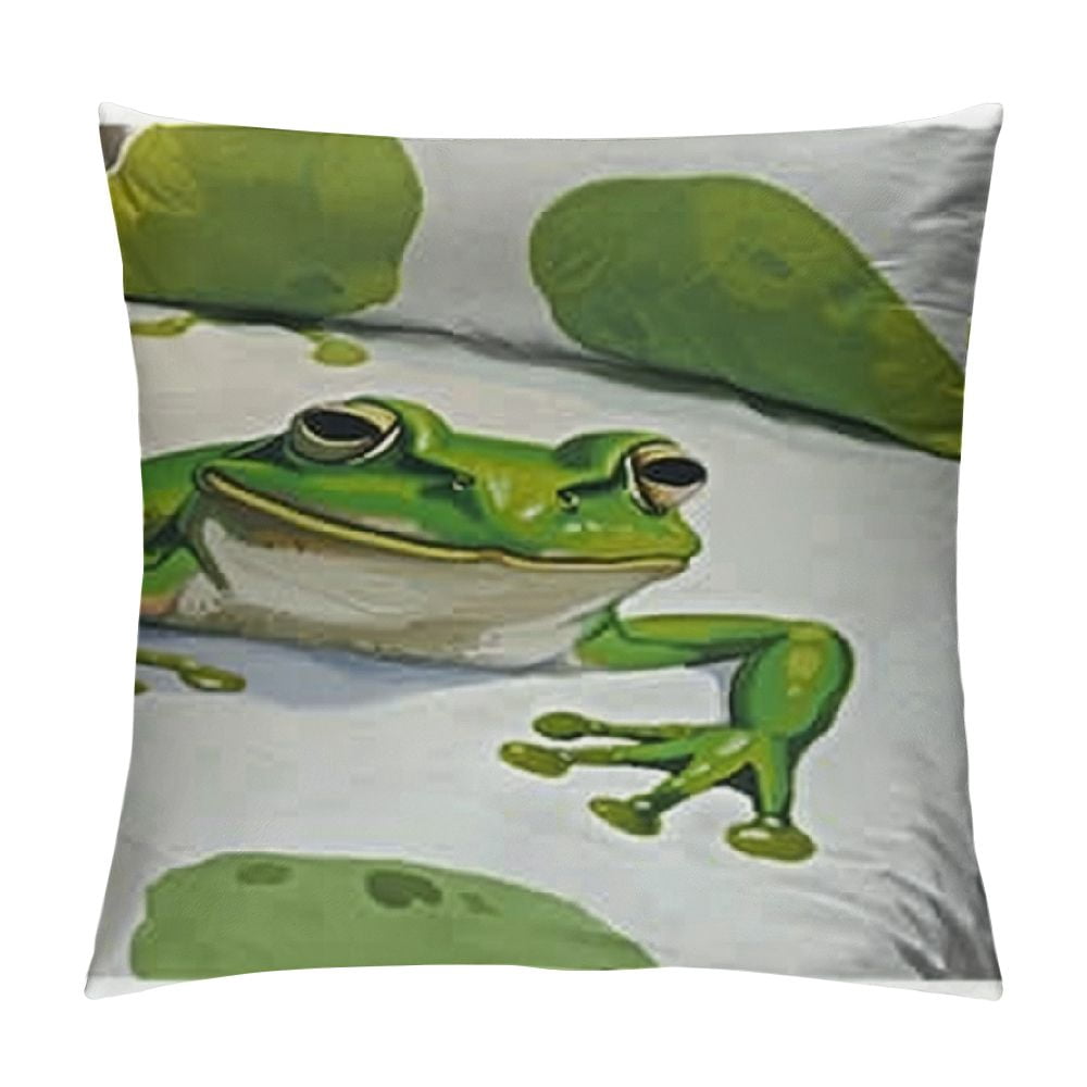 Kids Bed Sheet Set Twin Cute Frog Print Bed Sheets For Boys Girls ...
