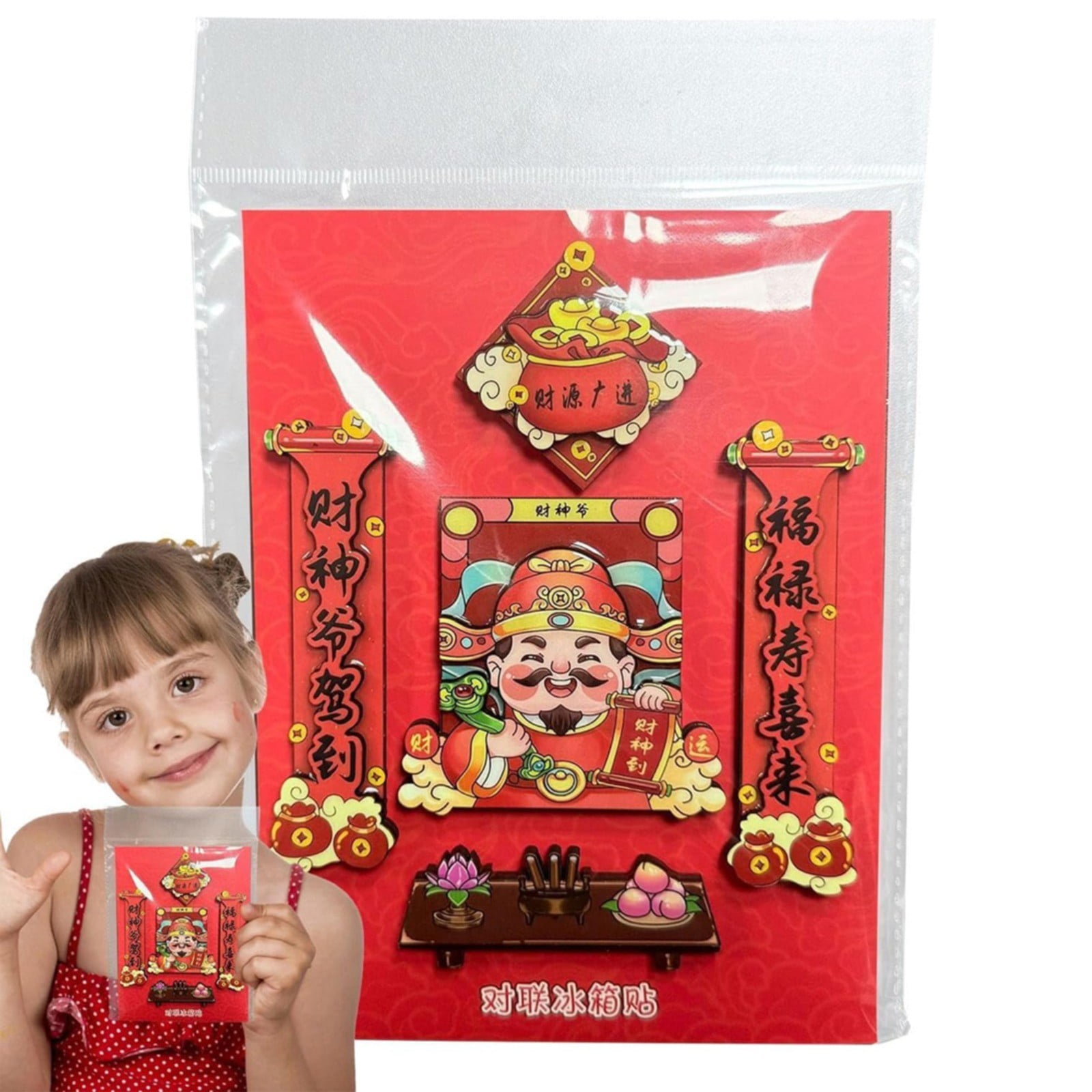 Kids Bedroom Set Cute Magnets For Fridge 3D Wood Whiteboard Magnets ...