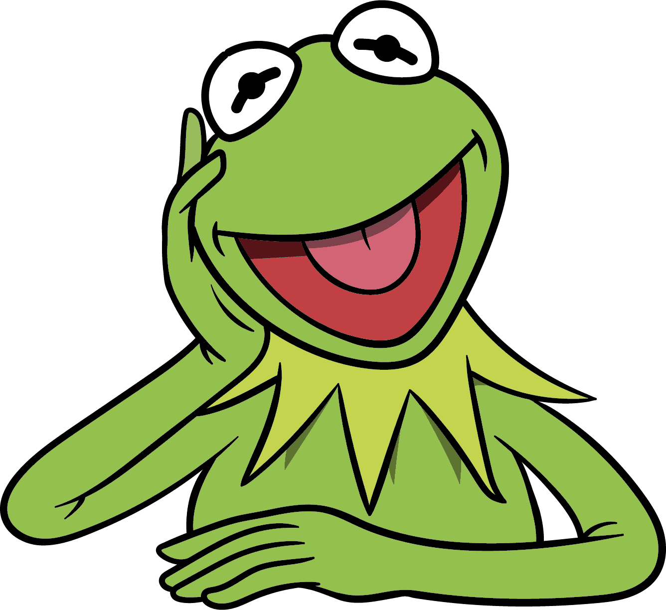 DS Designs Kermit The Frog Wall Decal Sticker - Walmart.com