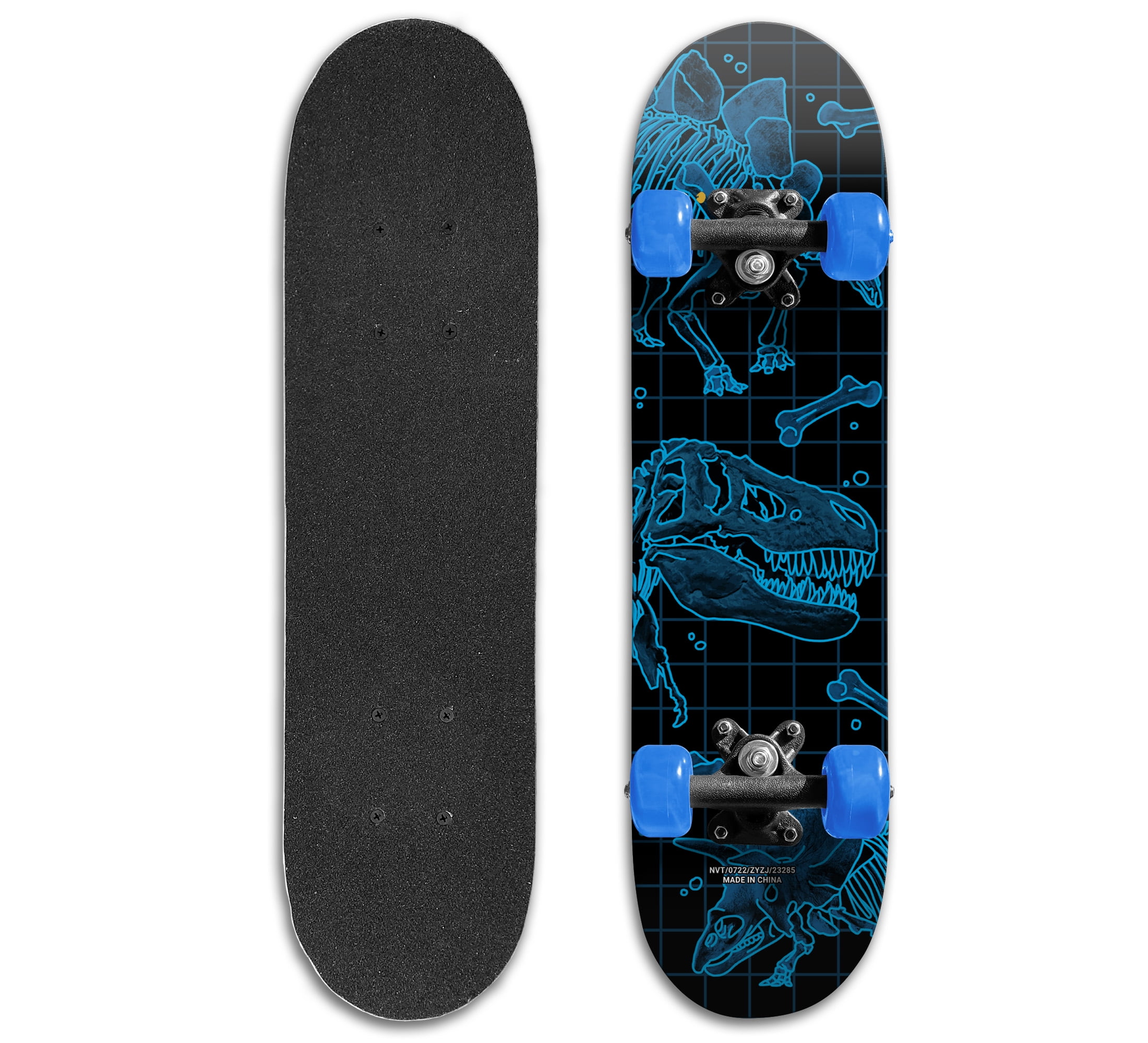 Rude Boyz Children's Cute Mini Skateboard for Kids 5-9 Years - Beginner ...