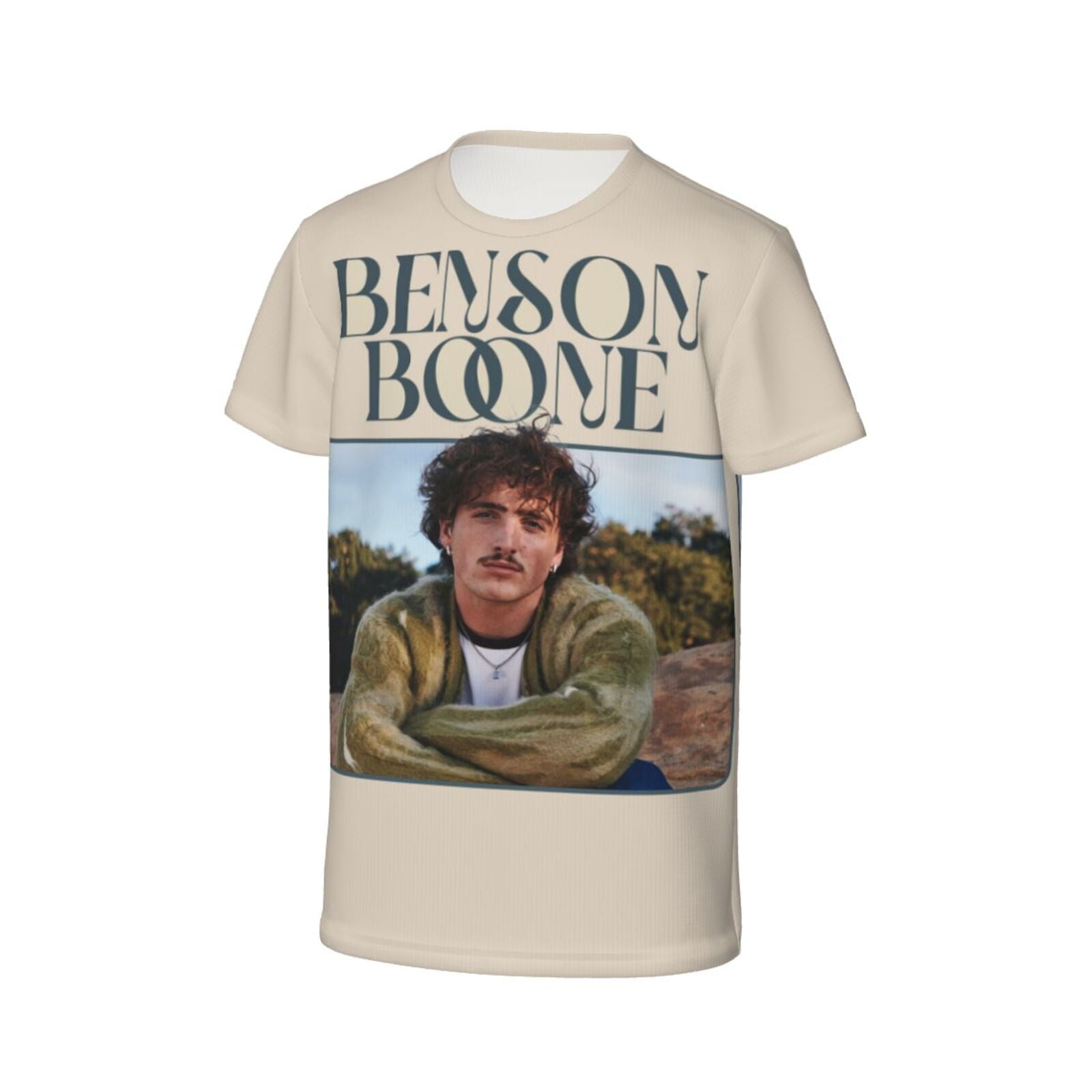 Kids Benson Boone Graphic Tees Funny Cartoon 3D Print Short Sleeve T ...