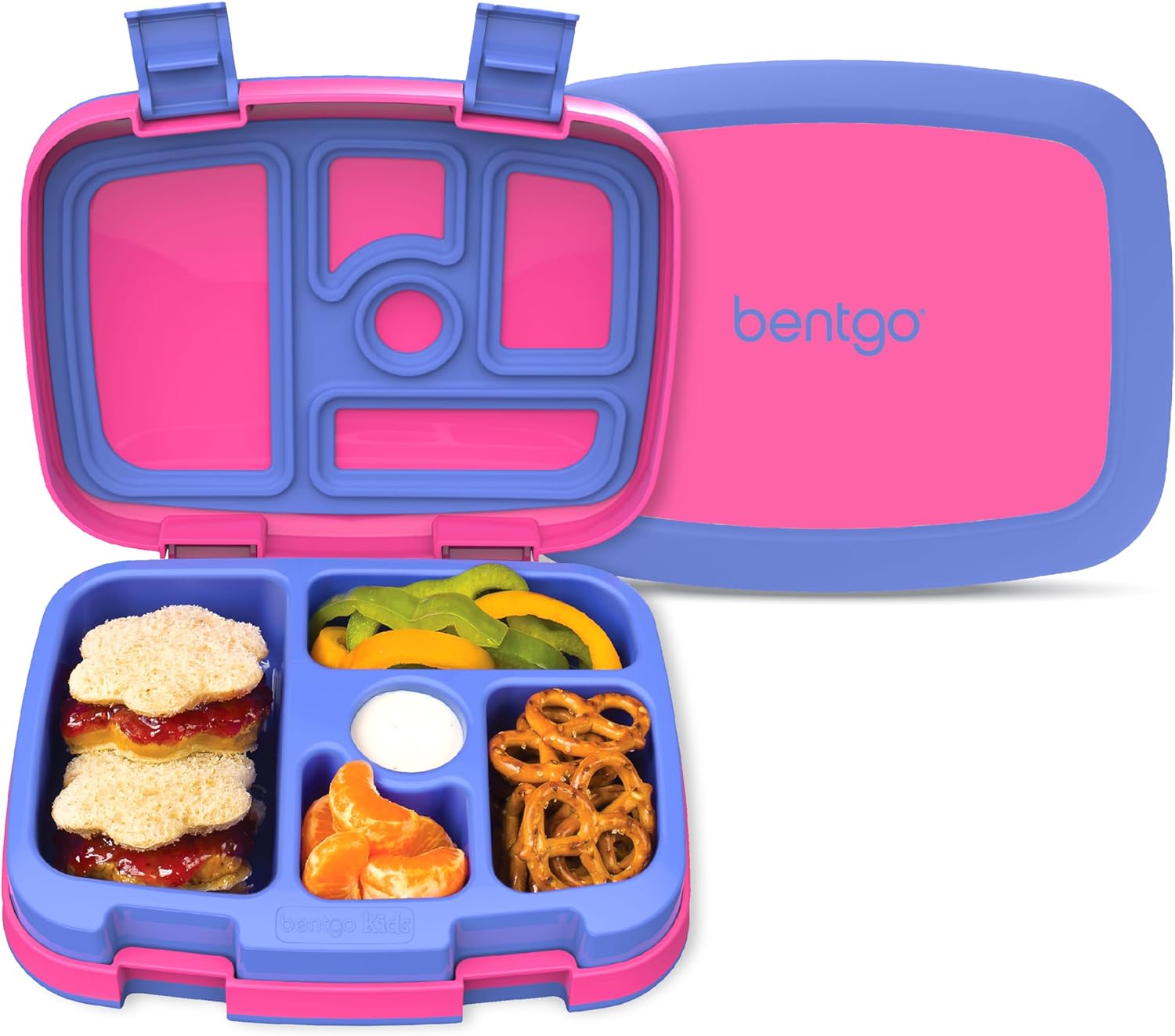 ® Kids Bento-Style 5-Compartment Leak-Proof Lunch Box - Ideal Portion ...