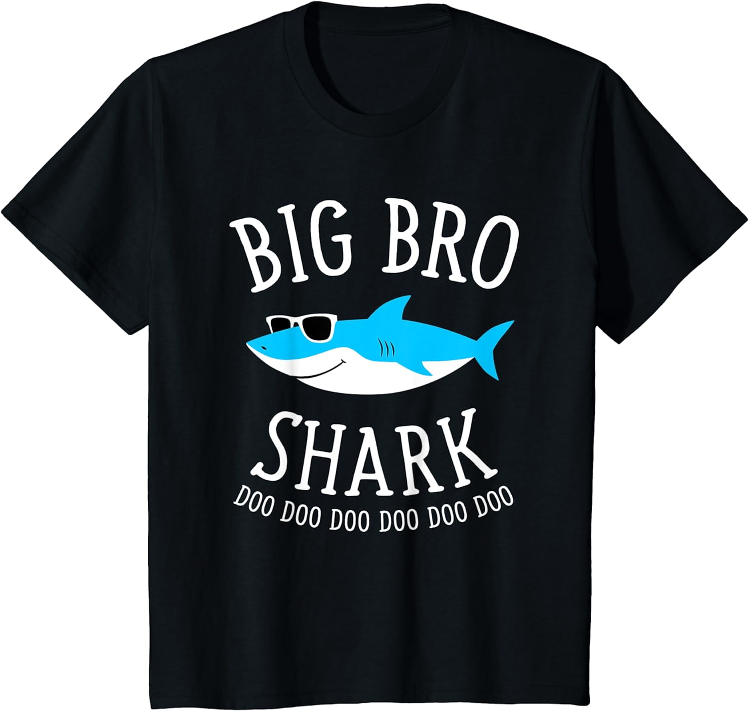 Kids Big Bro Shark Funny Big Brother T-Shirt - Walmart.com