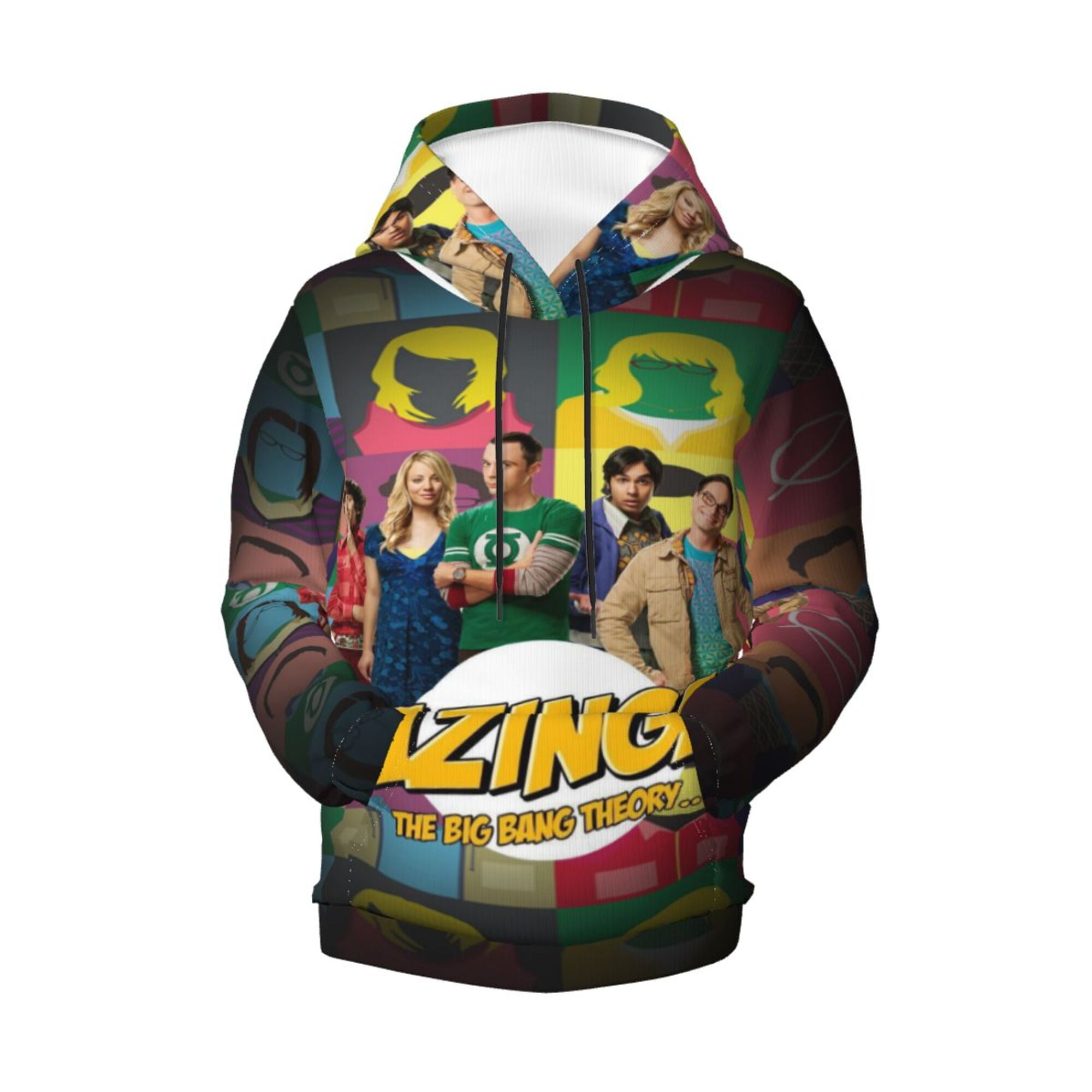 Kids Big Small B-ang The-0r Hoodie 3D Printed Fashion Novelty Pullover ...