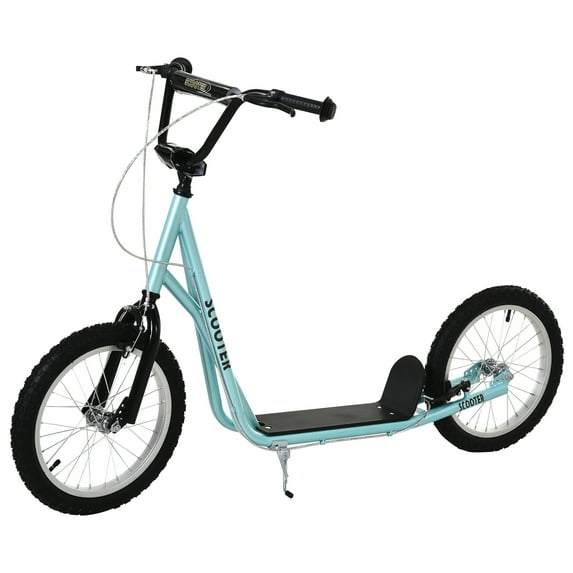 Kids Bike Aosom Youth Scooter Kick Scooter for Kids 5+ with Adjustable ...