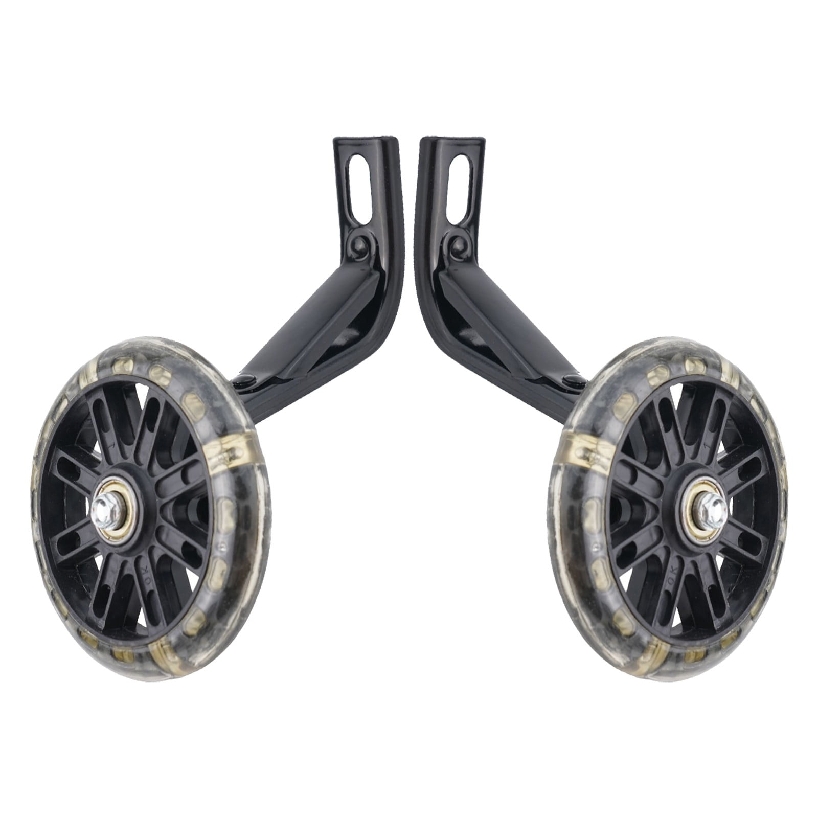 Kids Bike Auxiliary Wheel Pu Flash Wheel For Kids 14 16 20 Inches Baby ...