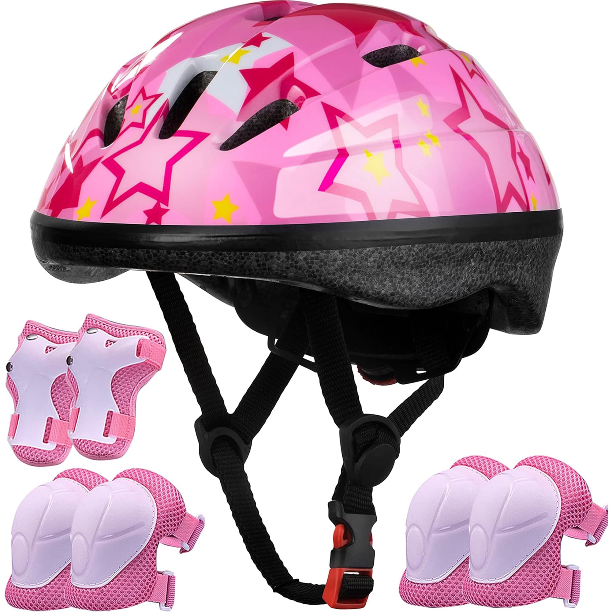 Kids Bike Helmet Adjustable Toddler Helmet Boys Girls Helmet Skateboard ...