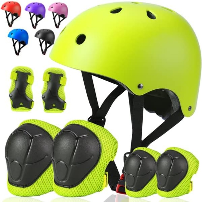 Kids Bike Helmet Toddler Helmet Kids Sport Protective Gear Set Boy Girl ...