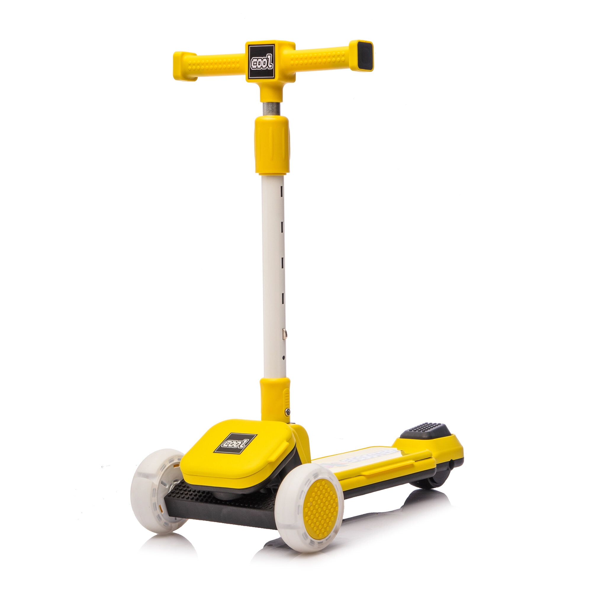 Kids Bike Kids Ride On 3-Wheel Scooter W/Buildable blocks, PU flashing ...