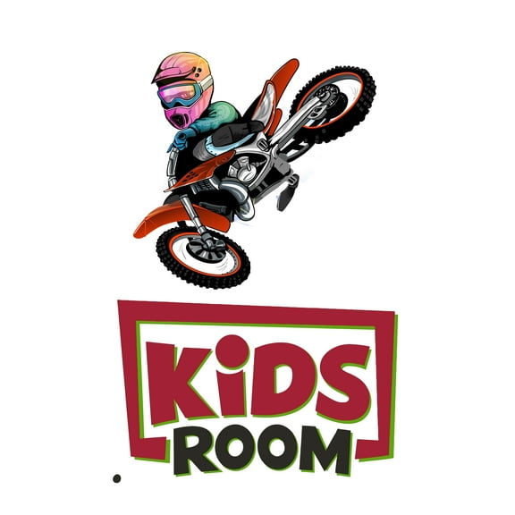 Bmx Bike Boys Bedroom Bicycle Vinyl Wall Decal Room Decor Lettering ...