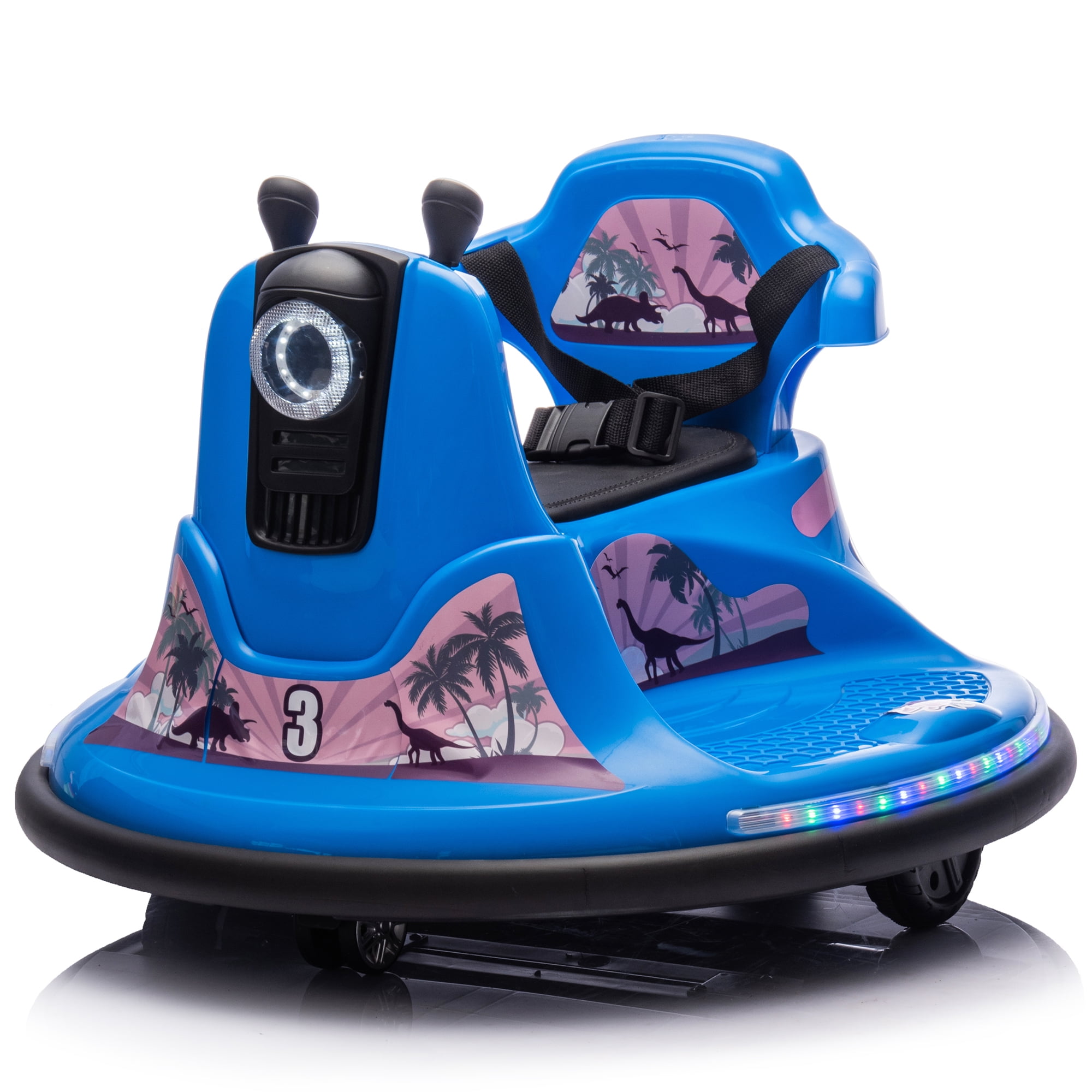 Kids Bikes 12V Kids Ride On Bumper car W/Parents control,Rotate 360 ...